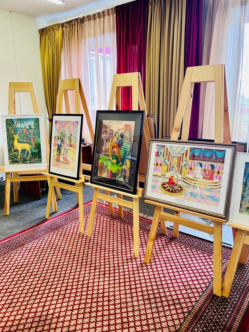 Special Exhibition of Ramayana inspired paintings by Russian Children ...