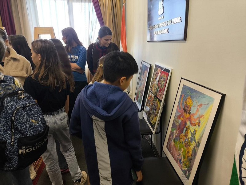Special Exhibition of Ramayana inspired paintings by Russian Children ...