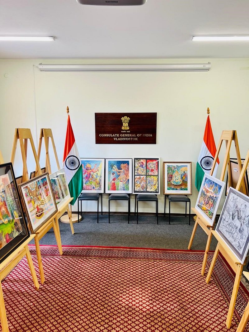 Special Exhibition of Ramayana inspired paintings by Russian Children ...